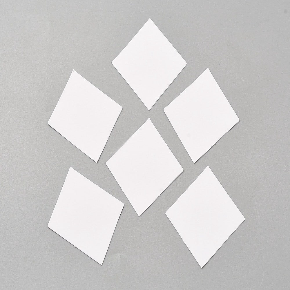 3Set 100Pcs Paper Quilting Templates English Paper Piecing Rhombus ...