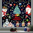 3Set / 155Pcs Snowflake Stickers Christmas Decorations Christmas Window ...
