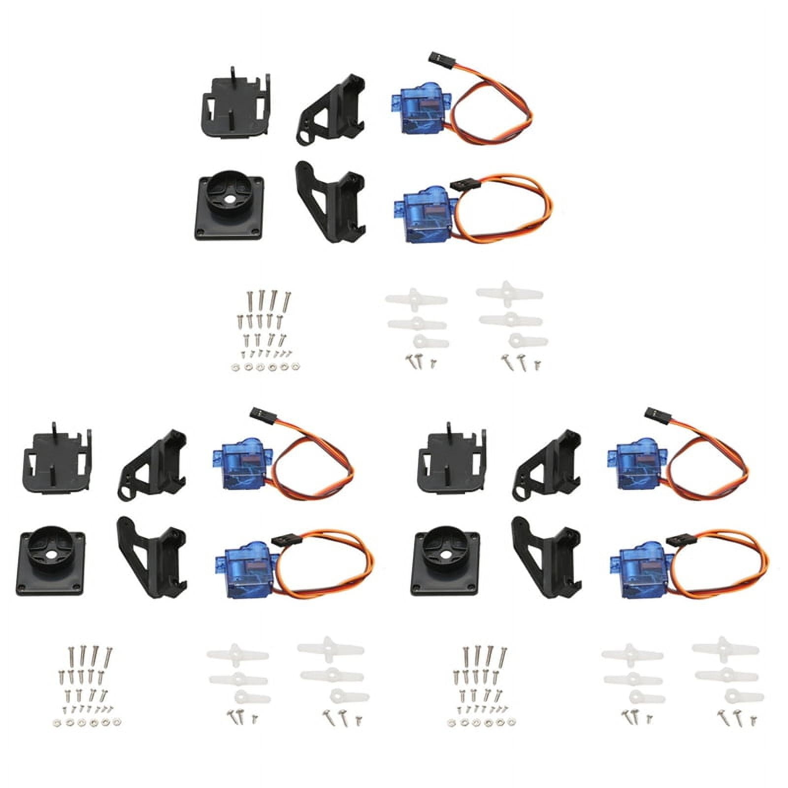3Set Dual Axle Servo Gimbal Anti-Vibration Camera Platform Mount PTZ ...