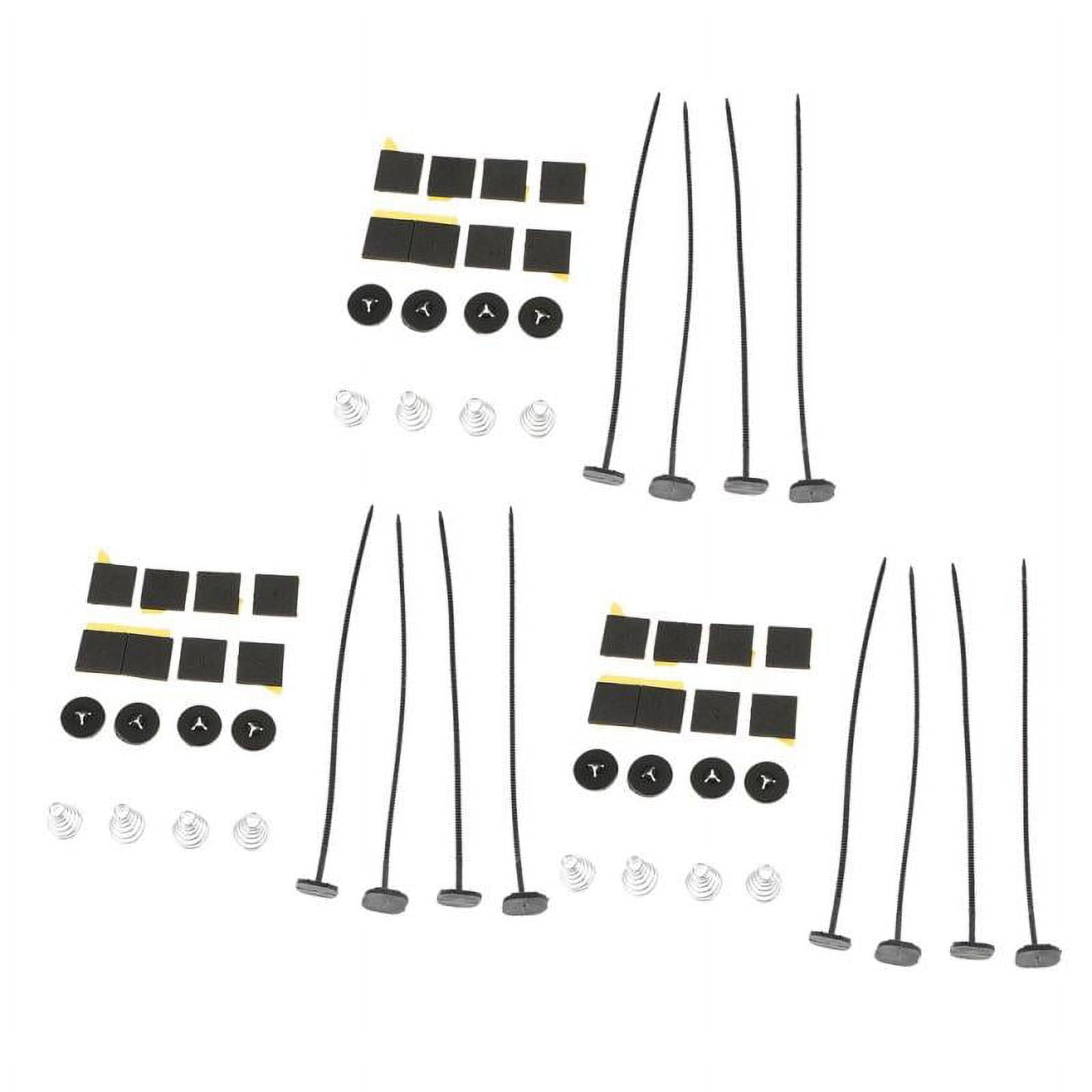3Set Electric Radiator Fan Ties Straps Mounting Kit Universal Strap Tie ...