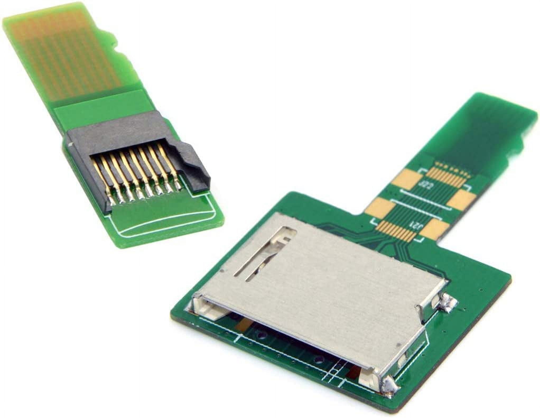 3Set SD TF Card Socket Female to Micro-SD TF Male Memory Card Kit ...