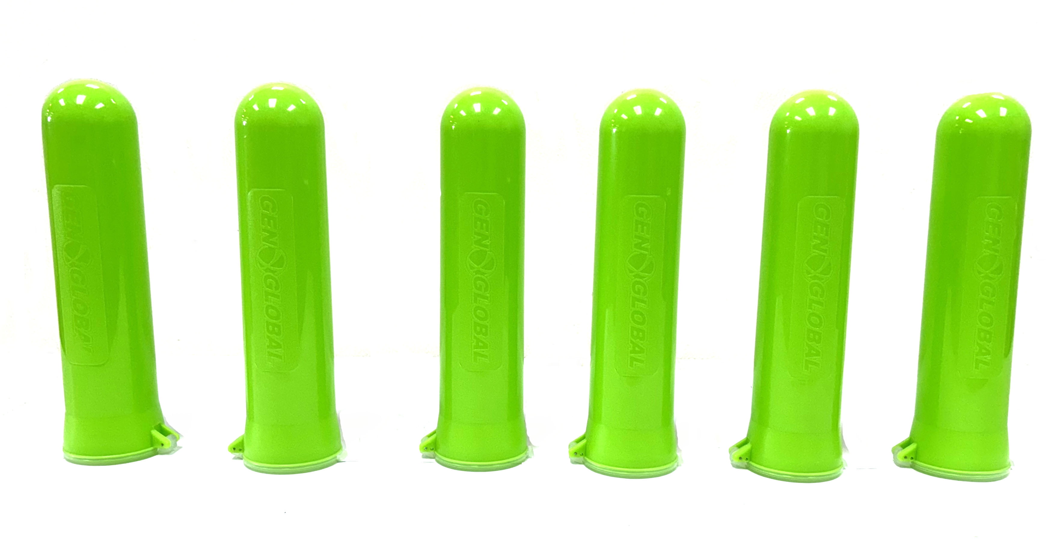 3Skull Lime Green Heavy Duty 140rd Paintball Pods - 6 Pack - Walmart.com