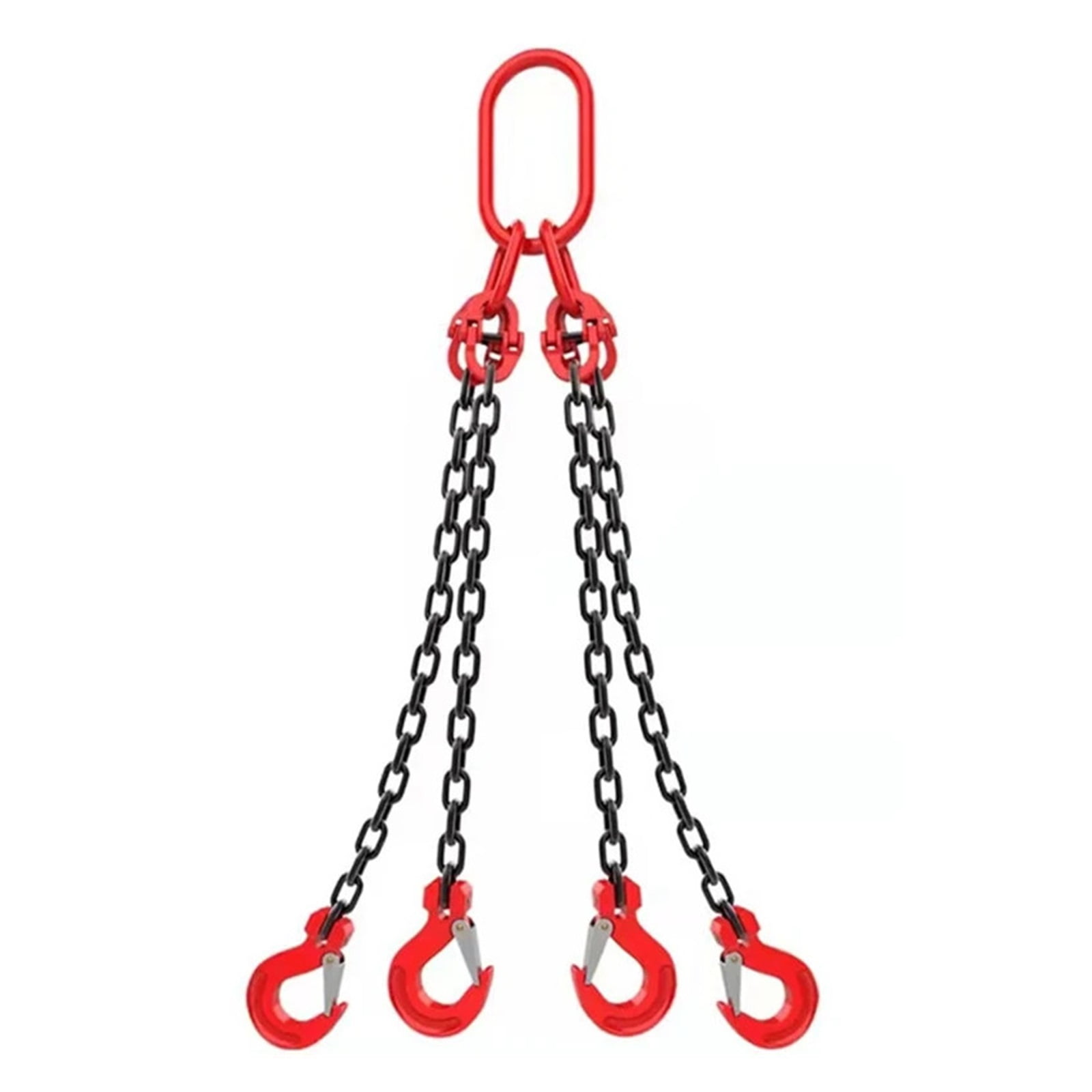 3T 2M 4PCS Hook Chain Hoist Rantai Blok Penarik Blok Jatuh Chain Hoist ...