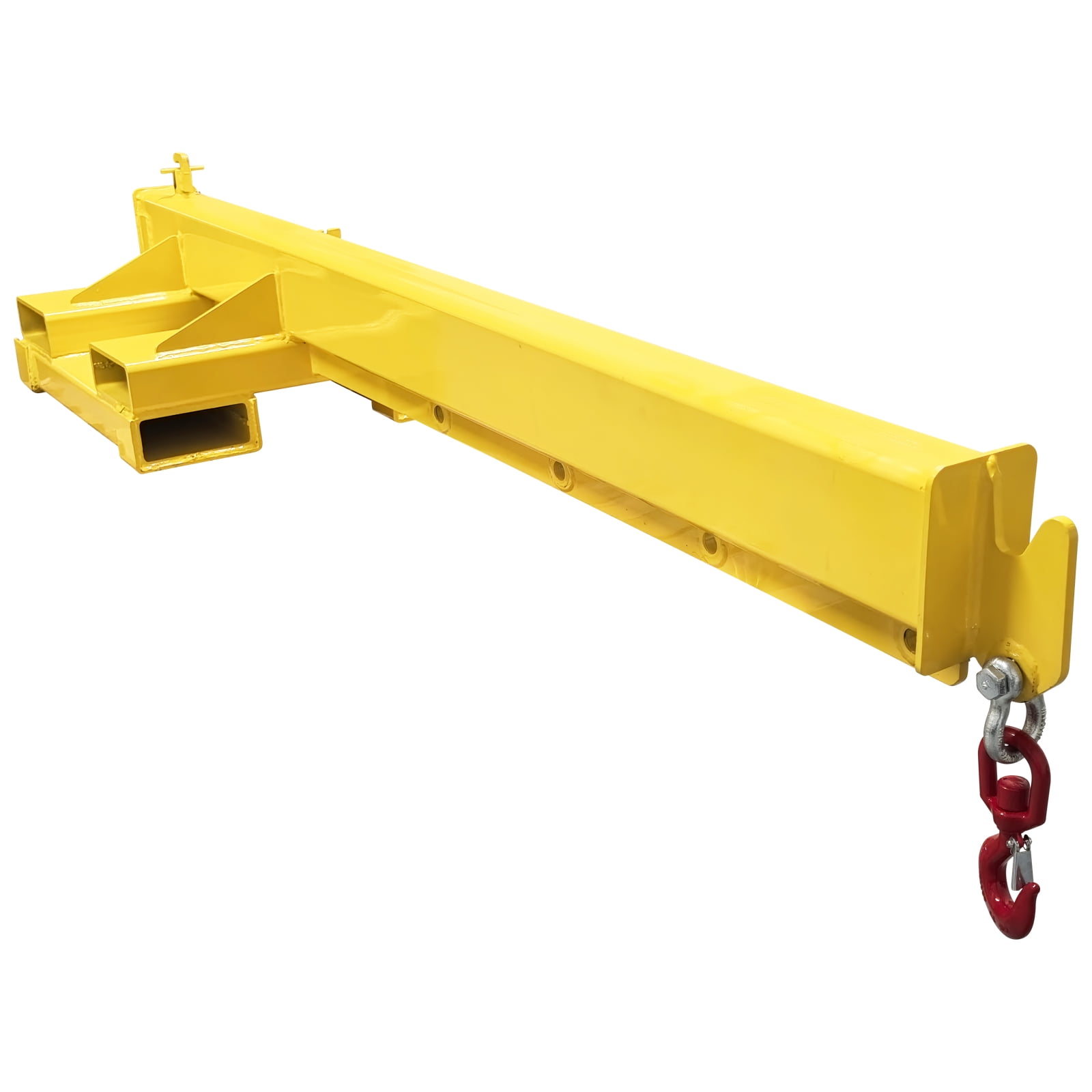 3T Forklift Telescopic Boom Adjustable Mobile Crane Lifting Hoist Truss ...