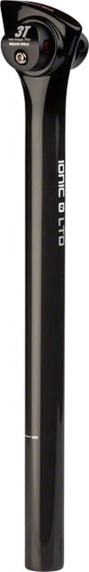 3T Ionic LTD Seatpost: 31.6x350mm, 0mm Offset, Black - Walmart.com