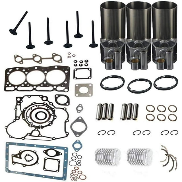3TN75-RJ 3TN75L 3TN75 Overhaul Rebuild kit For Yanmar Engine John Deere ...