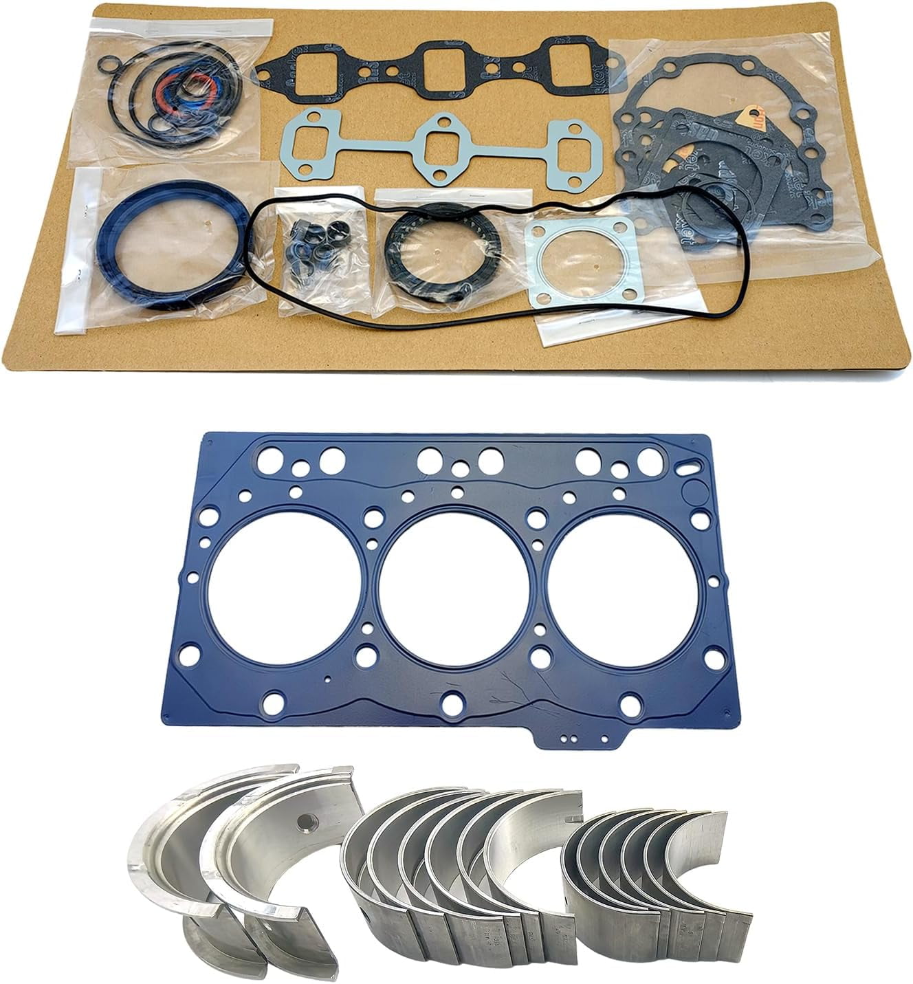 3TNE78 Metal Kit + Full Gasket Kit For Yanmar 3TNE78 3TNE78A Engine ...