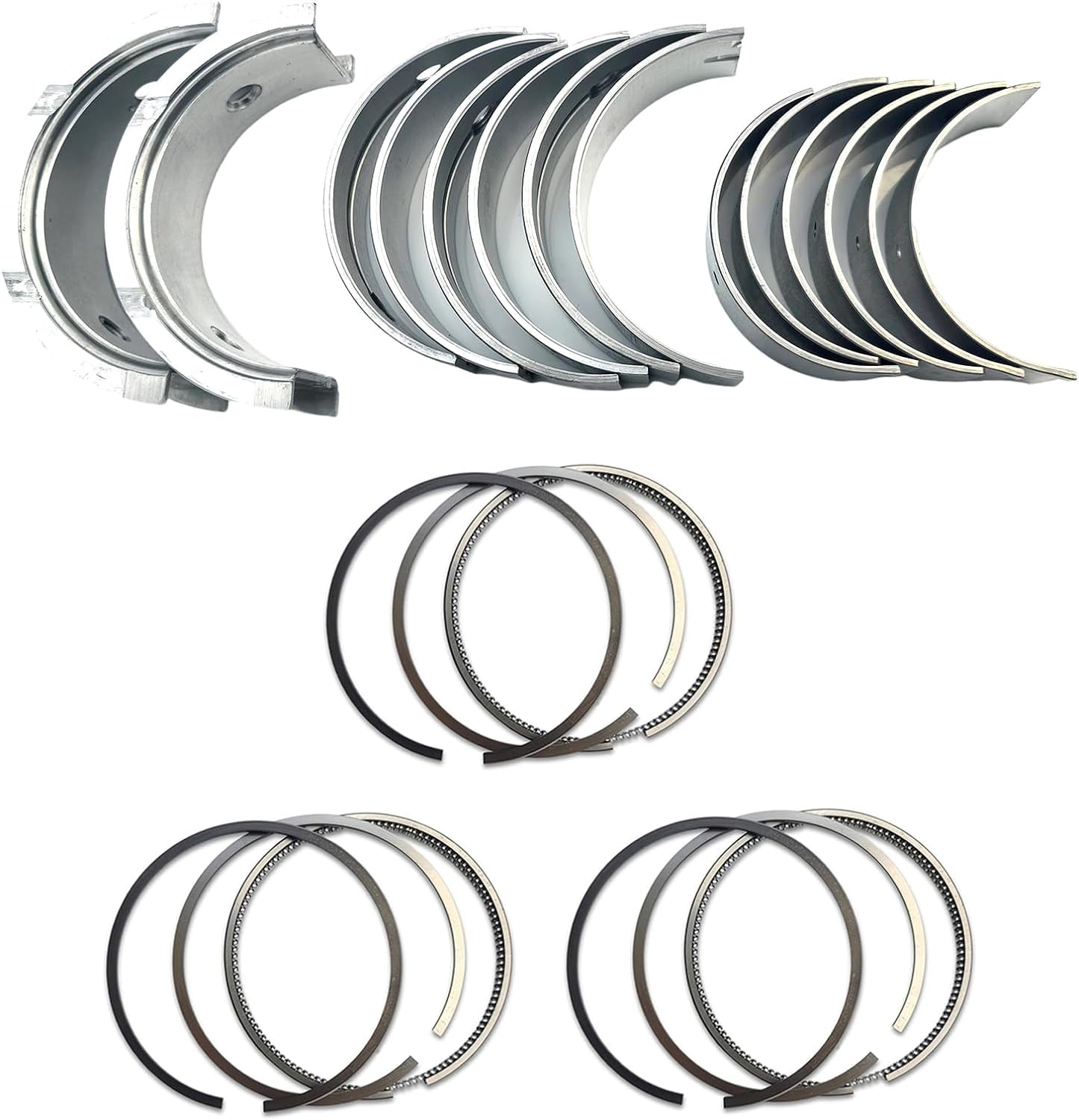 3TNM74 Metal Kit + Piston Rings For Yanmar 3TNM74F 3TNM74F-SAKV Engine ...