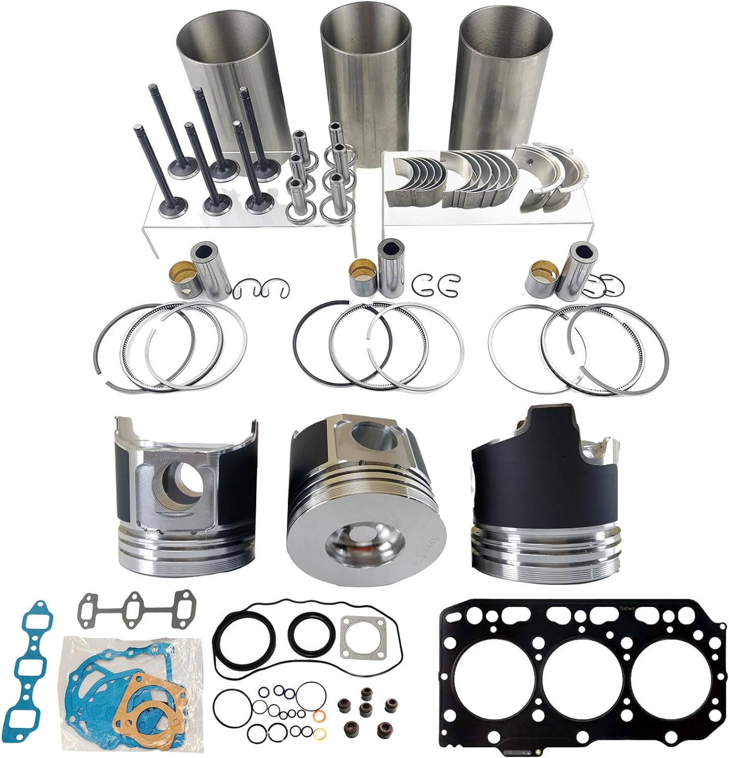 3TNV84 Engine Overhaul Rebuild Kit For Yanmar 3TNV84 TNV84T 3D84E ...