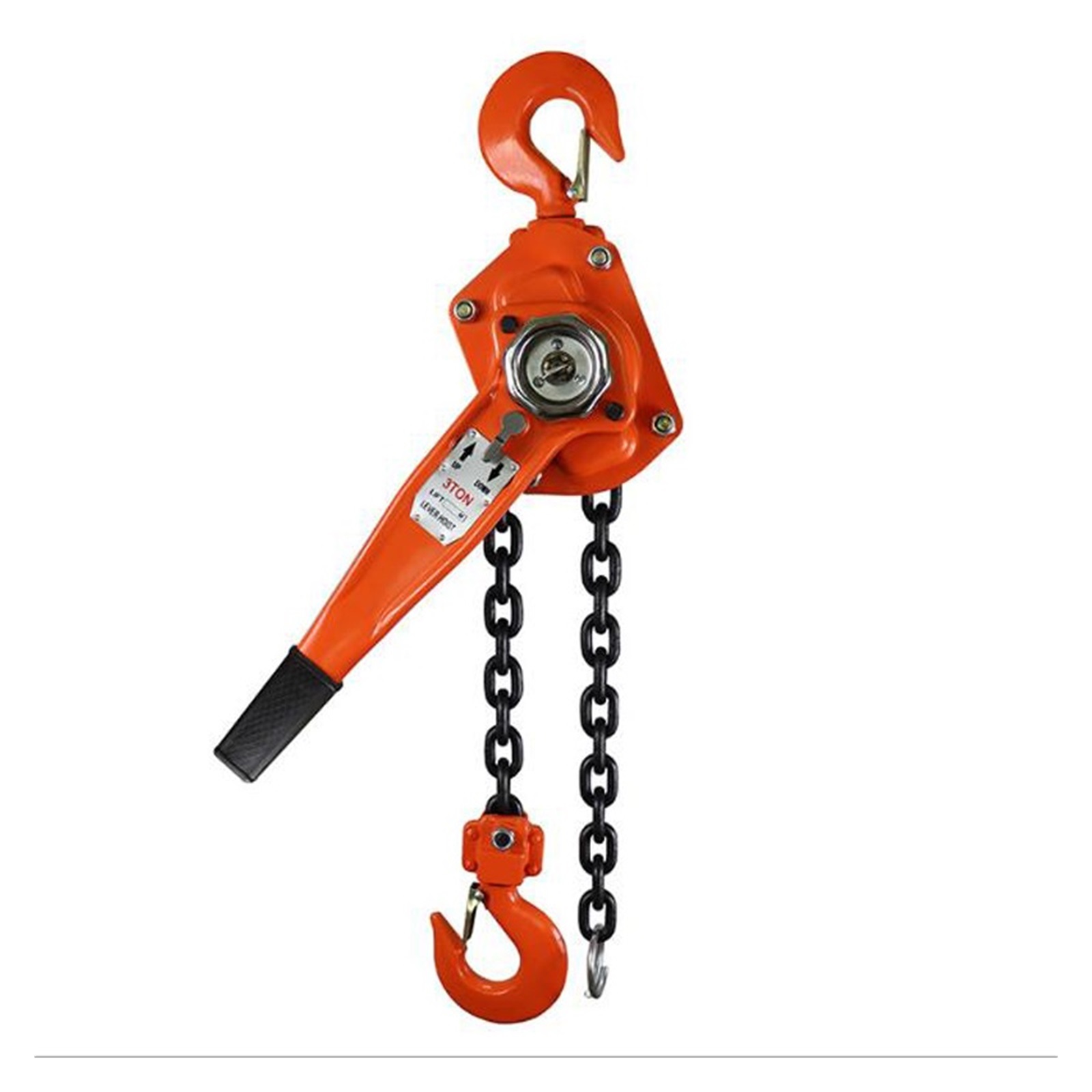 3TX1.5M Heavy Duty Lifting Lever Chain Hoist, Hand Manual Lever Block Crane Lifting Sling ...