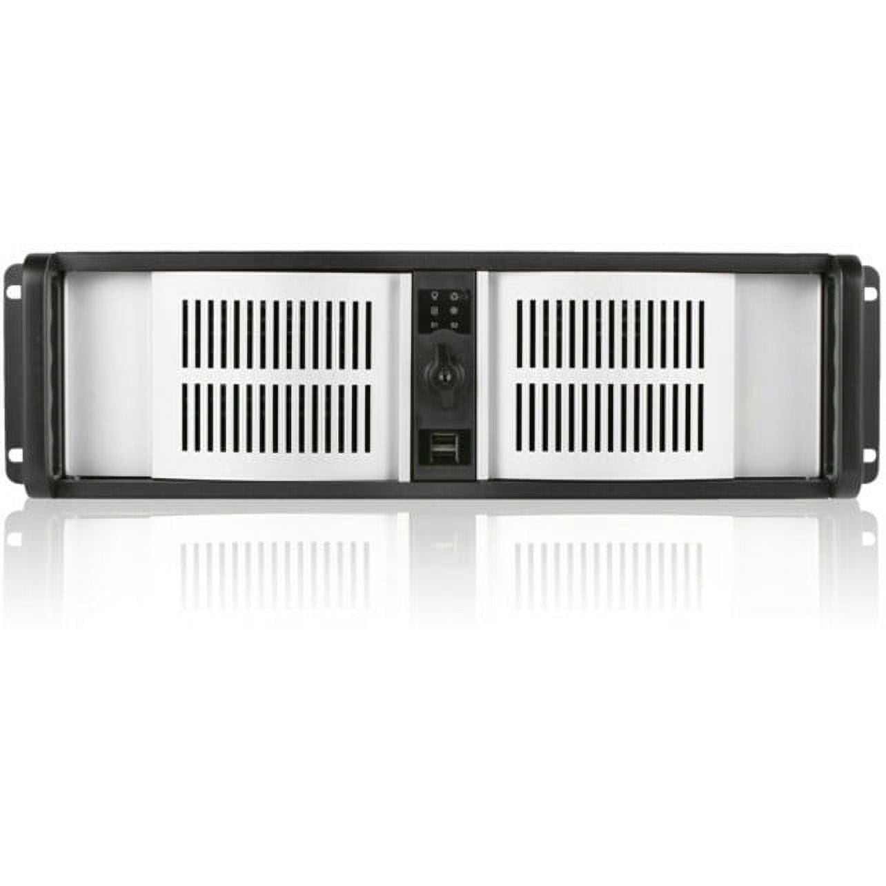 3U Compact Stylish Rackmount Chassis with 7" Touch Screen LCD - Walmart.com