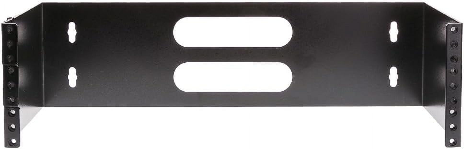 3U Hinged Wall Mount Patch Panel Bracket - 19" Patch Panel Swing Rack ...