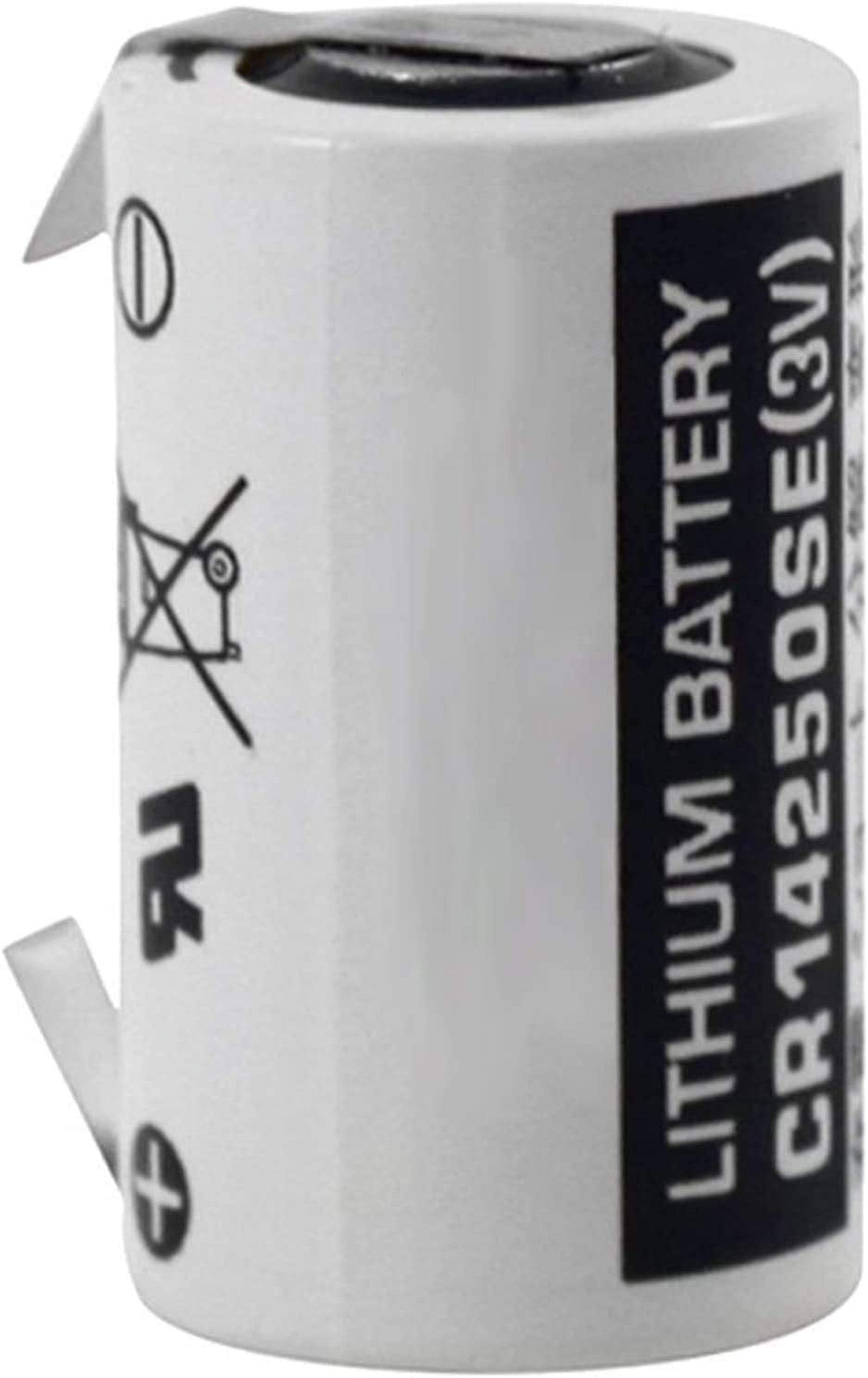3V 1/2 AA Laser Lithium Battery with Solder Tabs - Walmart.com