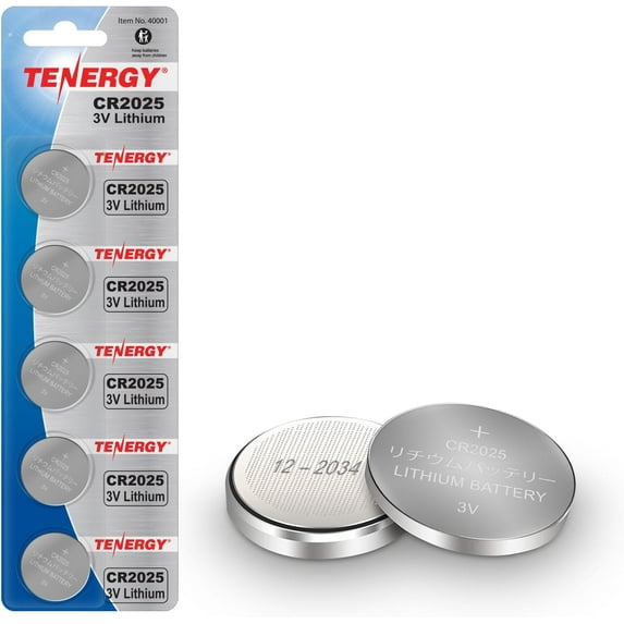 3V CR2025 Batteries, Lithium Button Coin Cell 2025 Battery, for Key ...