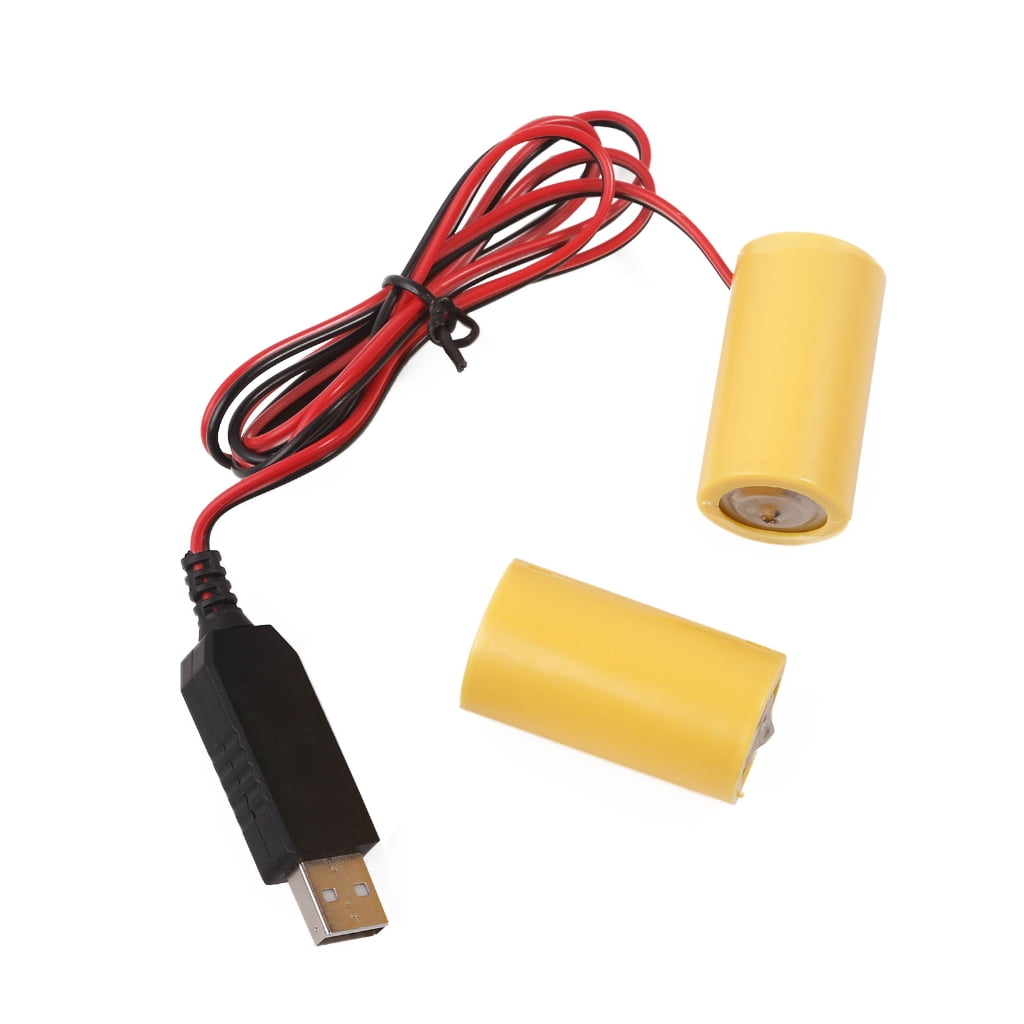 3V LR14 C Battery Eliminators Power Cable Replace 2x 1.5V C Battery for ...