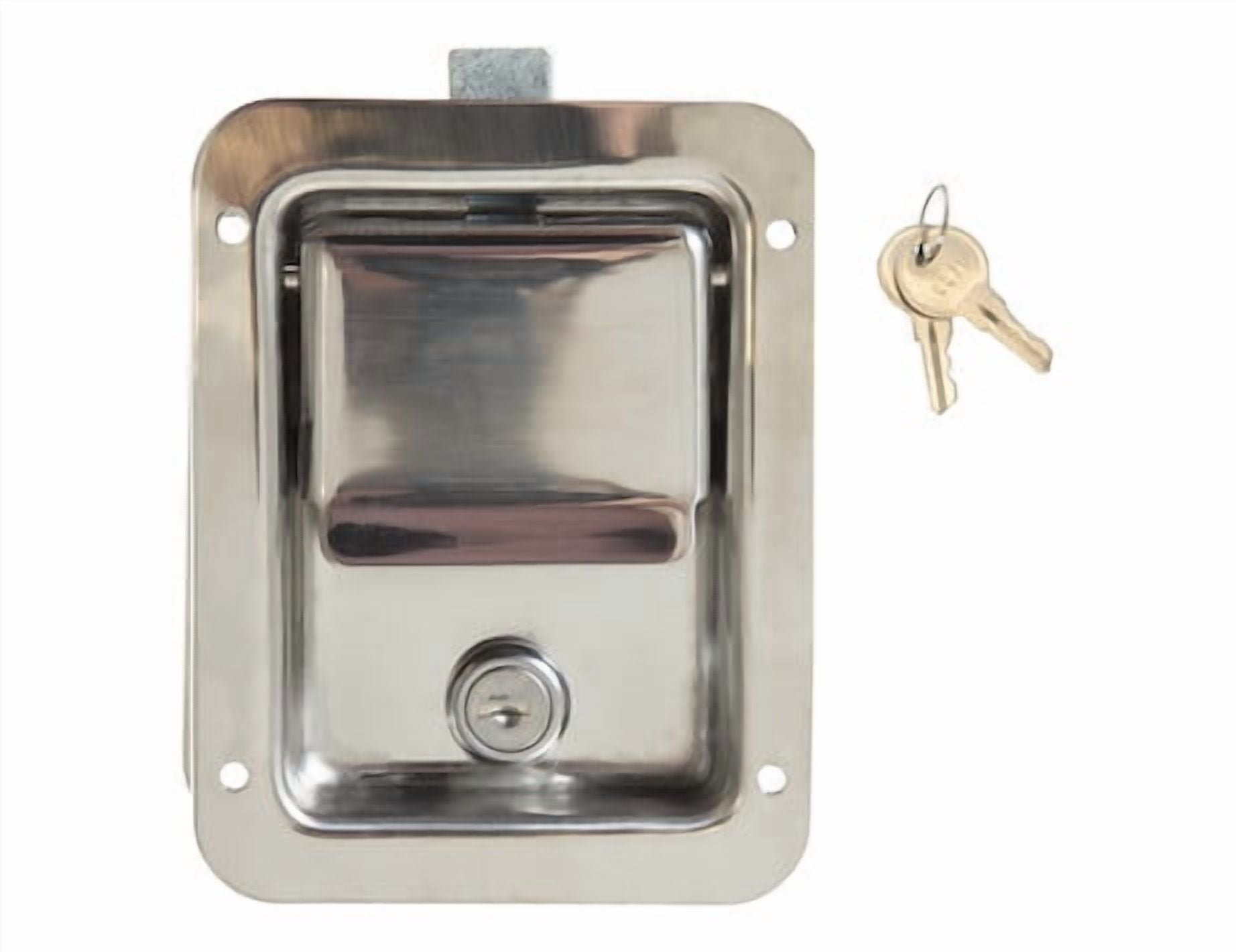 3VUR4 Latch, Flush-Mount, Locking, Paddle - Walmart.com