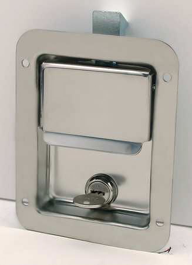 3VUR4 Latch, Flush-Mount, Locking, Paddle - Walmart.com