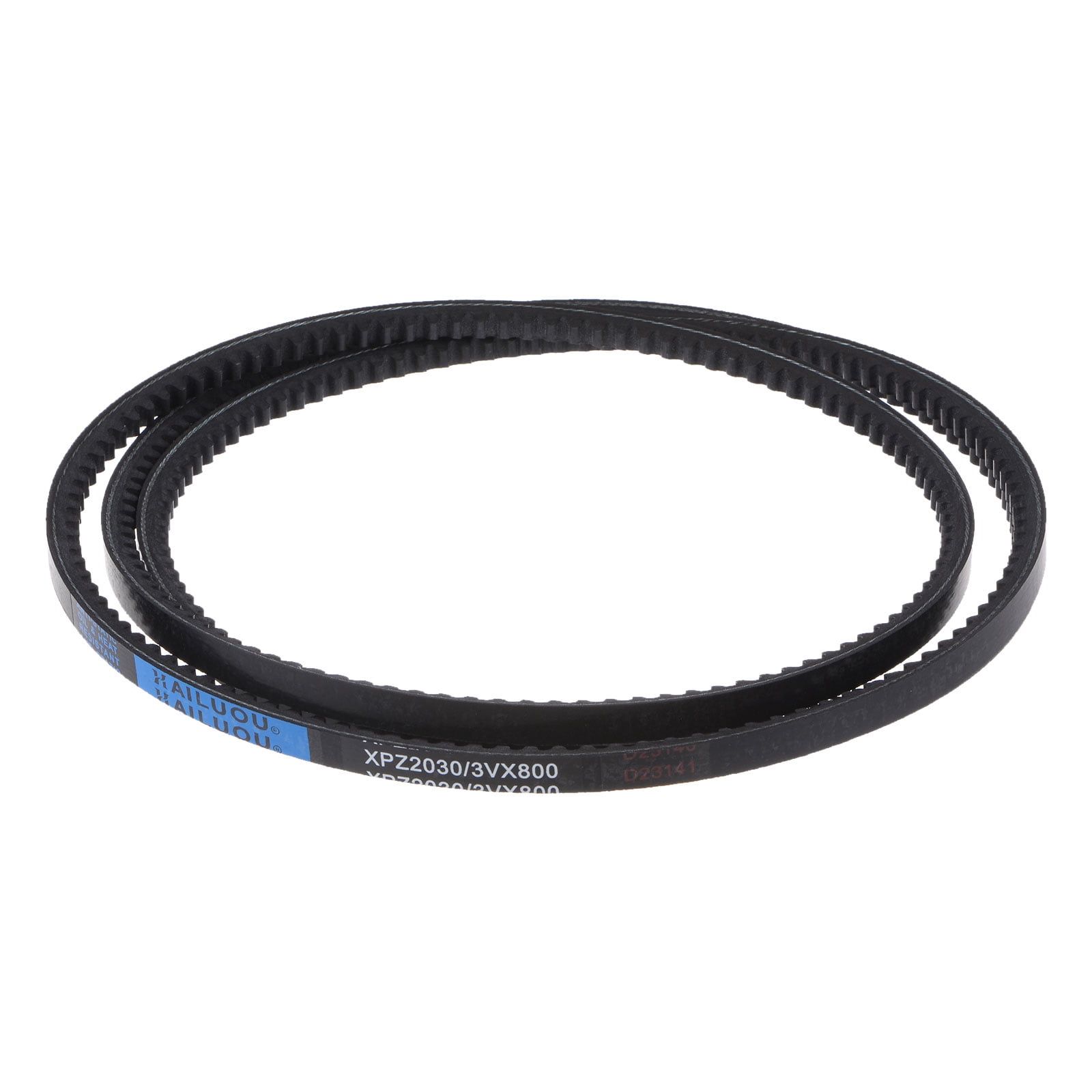 3VX800 Rubber V-Belt, Raw Edge Cogged Industrial V Belts 80" Length x 0 ...