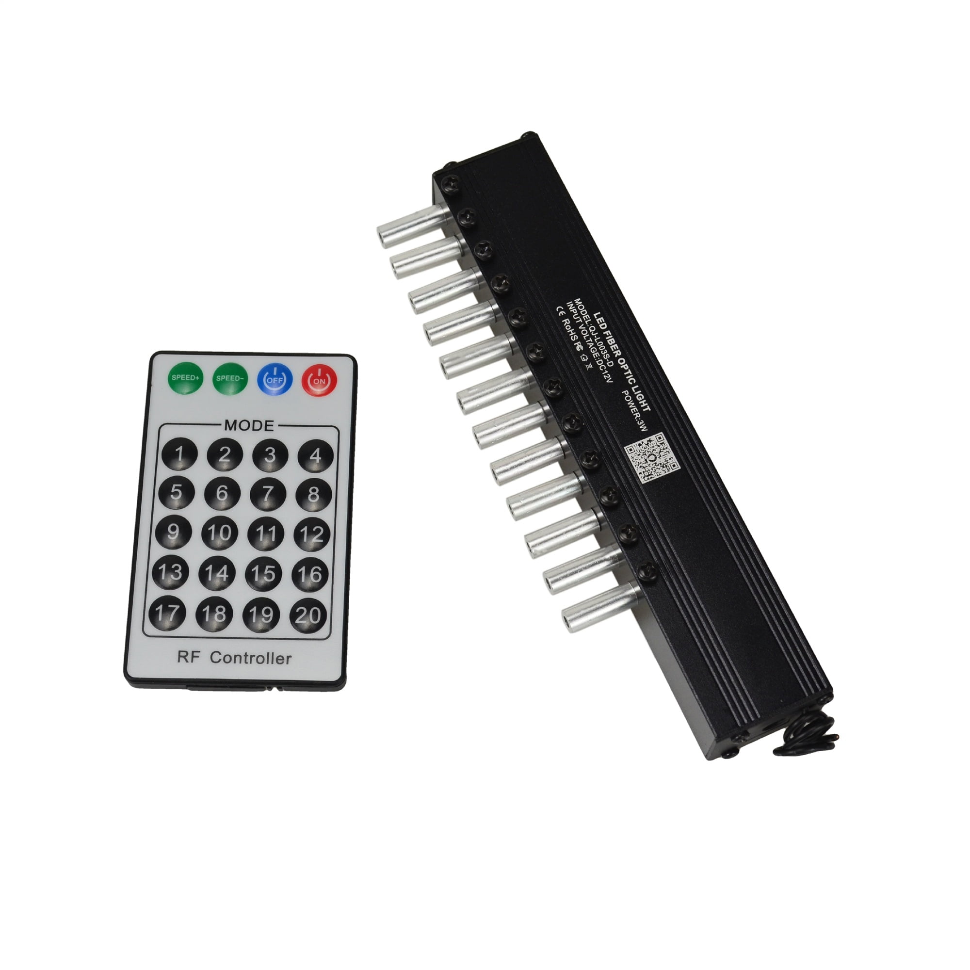 3W 12 LEDs Shooting Stars Sky APP White color Fiber Optic Lights With ...