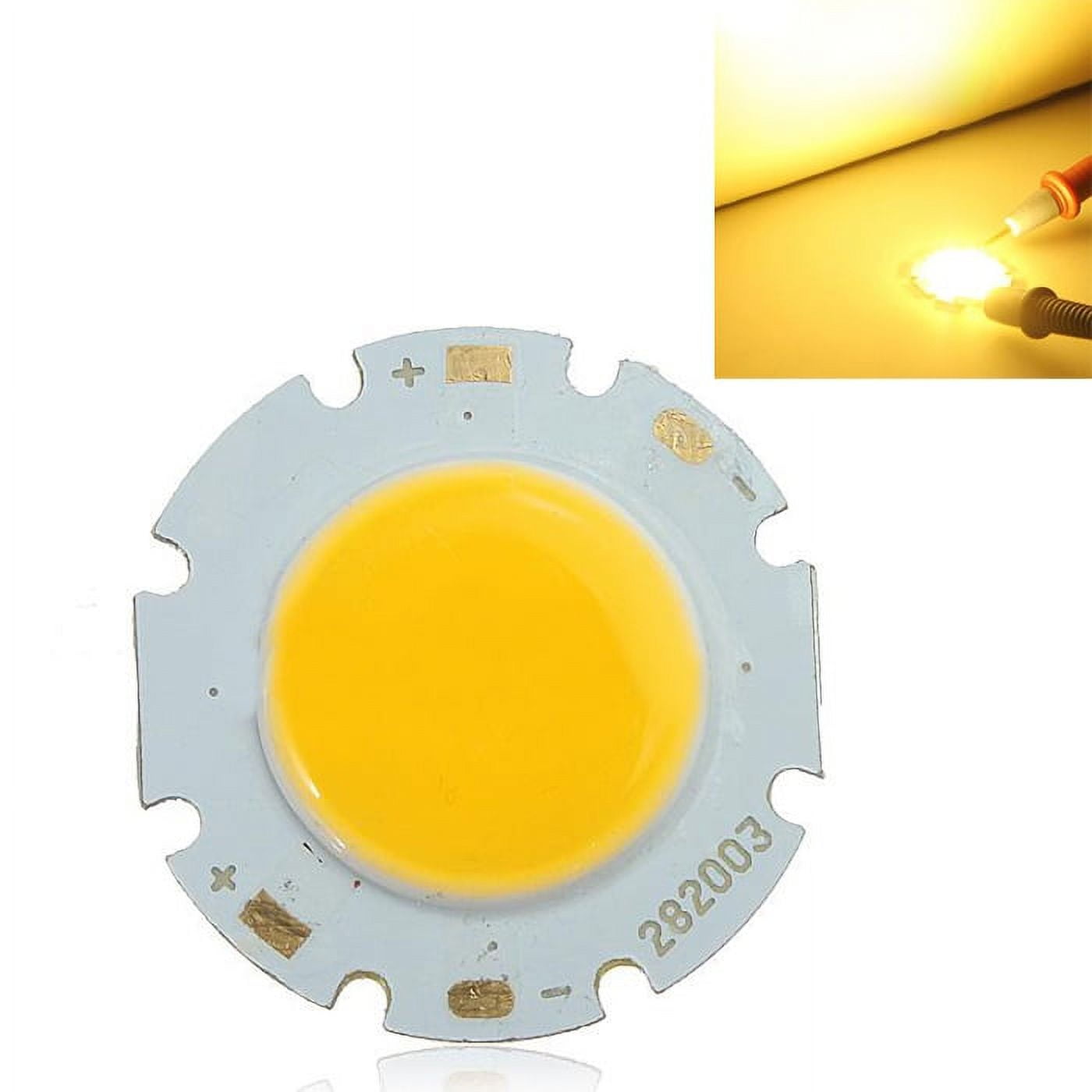3W COB High Power Super Bright Light Lamp Bead LED Chip Warm White - Walmart.com