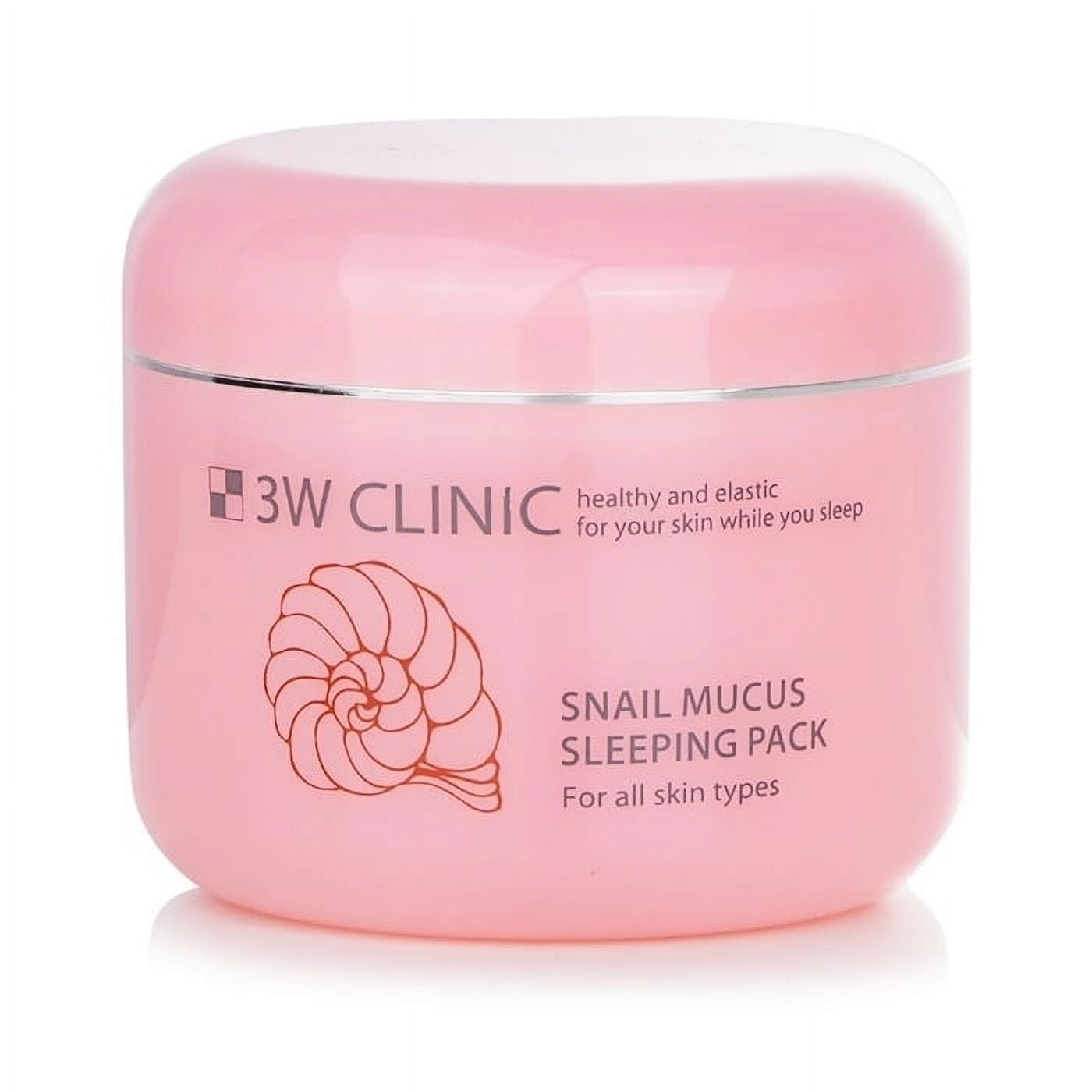 3W Clinic Snail Mucus Sleeping Pack 100ml/3.3oz - Walmart.com
