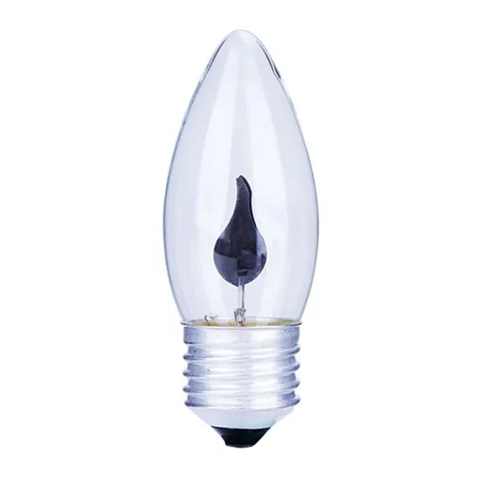 3W FLICKER FLAME CandleLight Bulb HALLOWEEN CANDLELamps E14 E27 U.K ...