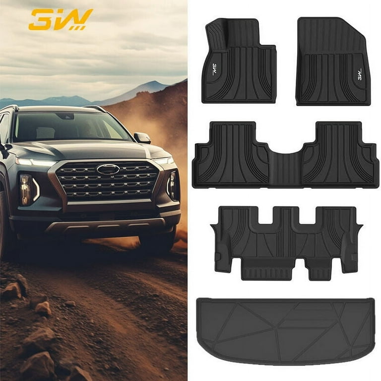 Floor mats for 2020 hyundai palisade store