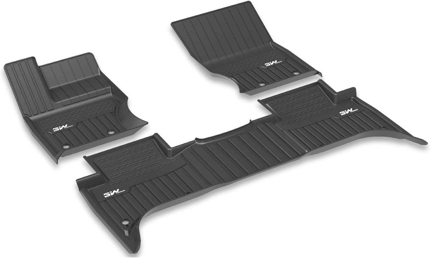 3W Floor Mats for Range Rover Sport 2014-2022 TPE All Weather Custom ...