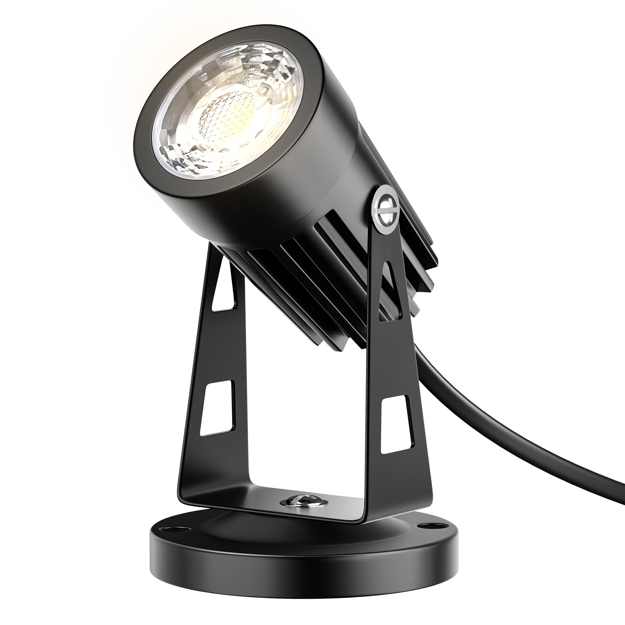 LED Indoor Plant Spotlight, 3W Floor Lamp Uplighting with 3000k Warm ...