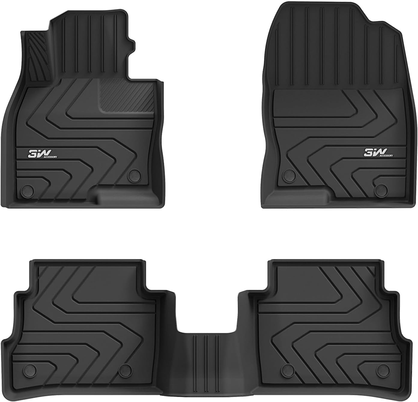 3W Mazda CX5 Floor Mats Fit for 2017-2023, TPE All Weather Protection ...