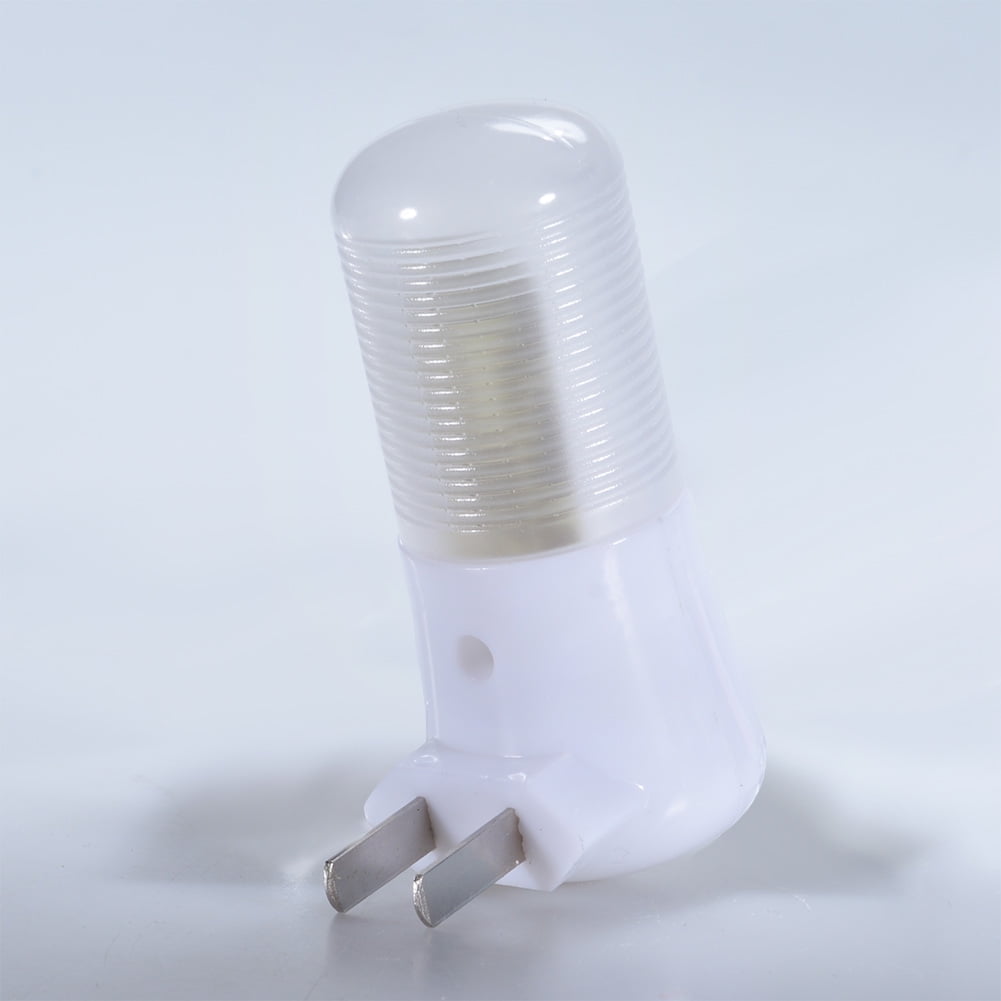 3W Plug-in Wall Manual On/Off Switch LED Night Light Soft White ...