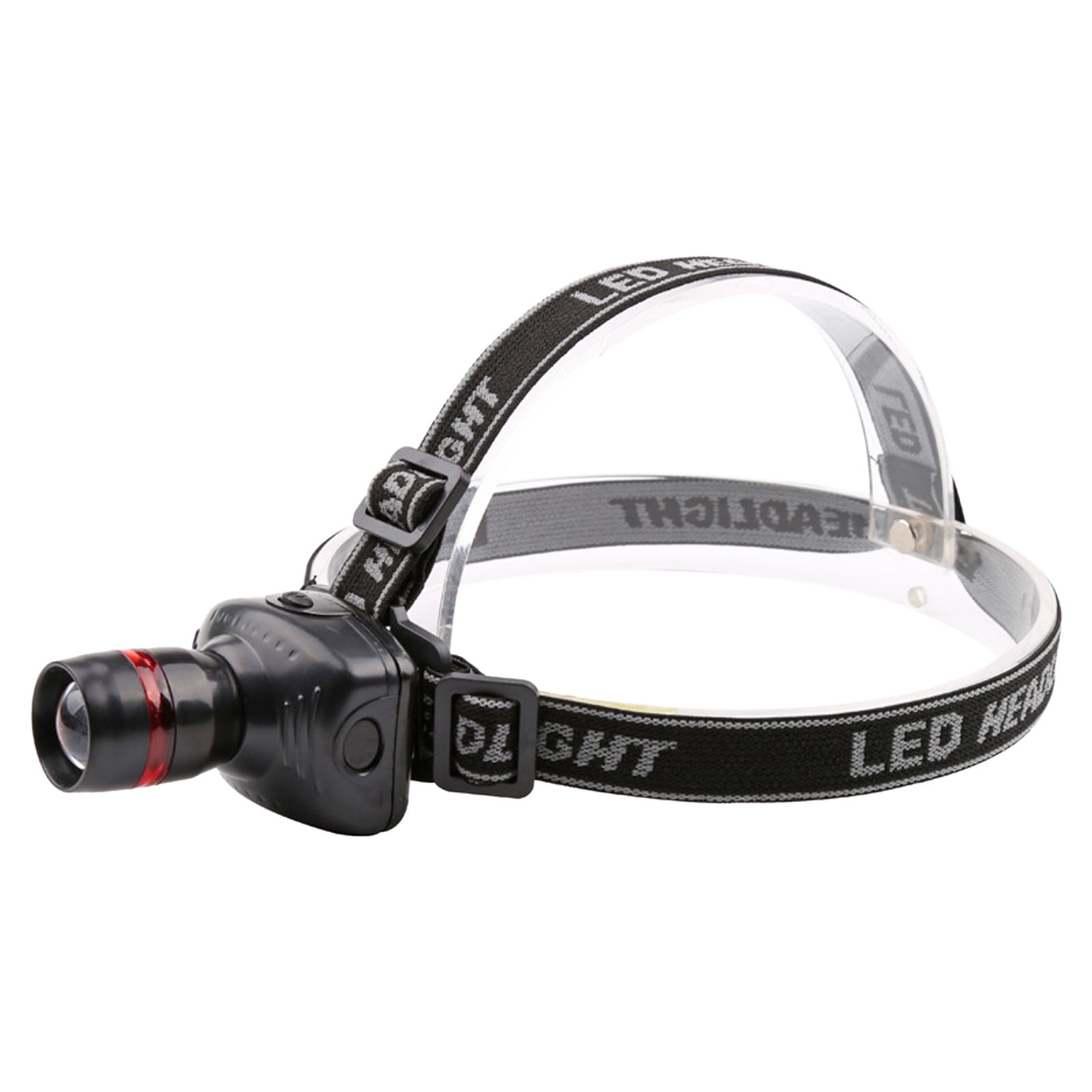 3W Telescopic Zoom Headlamp - Adjustable Focus, Water-Resistant ABS ...