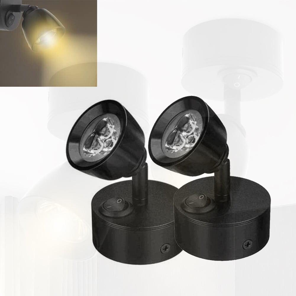 3W USB LED RV Reading Bedside Lamp Spotlight Car Van Interior Wall ...