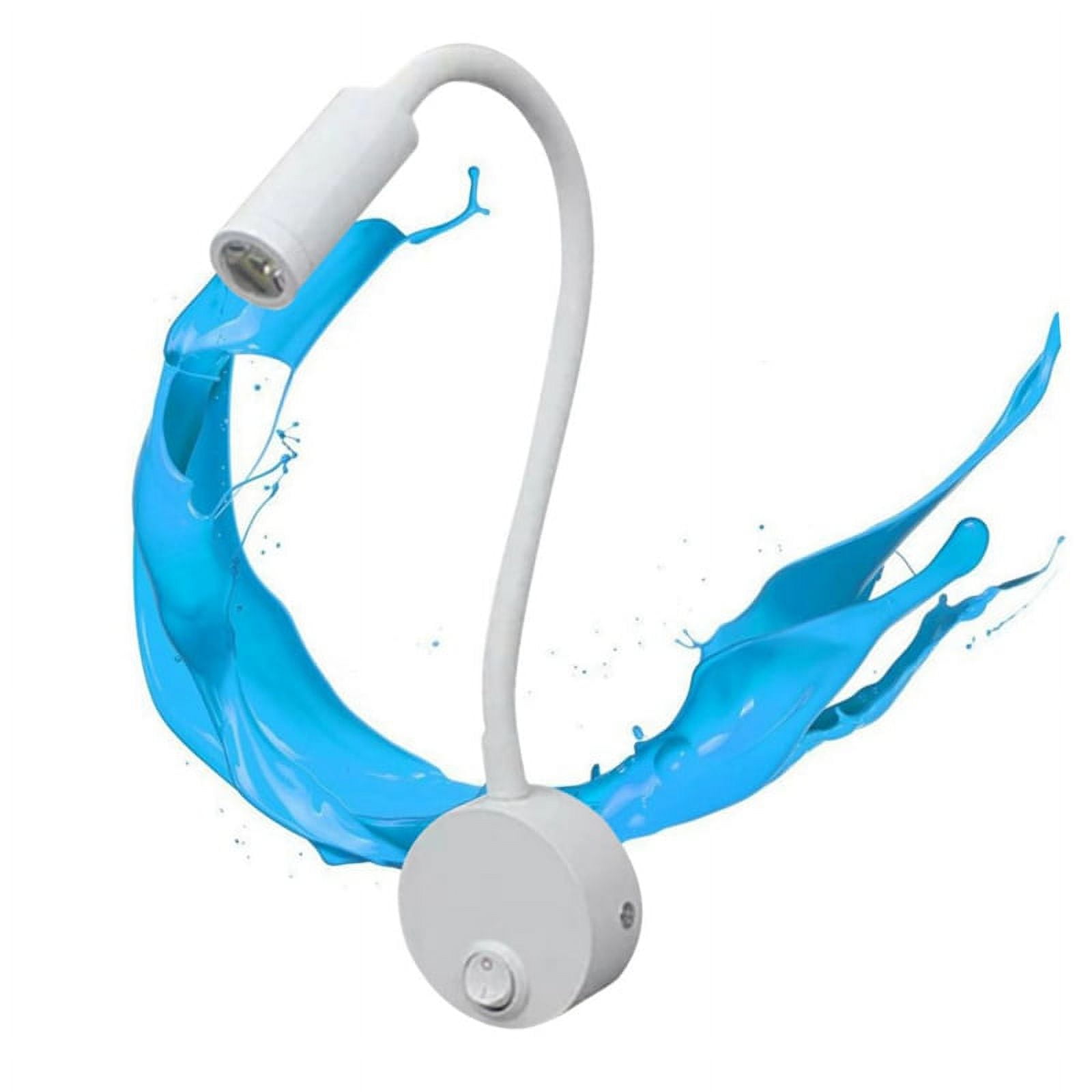 3W Wall Mounted Reading Light Flexible Gooseneck LED Sconce Lamp for ...