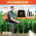 3WF-3 Backpack Sprayer And Duster, 14L Gas Powered Mist Blower For ...