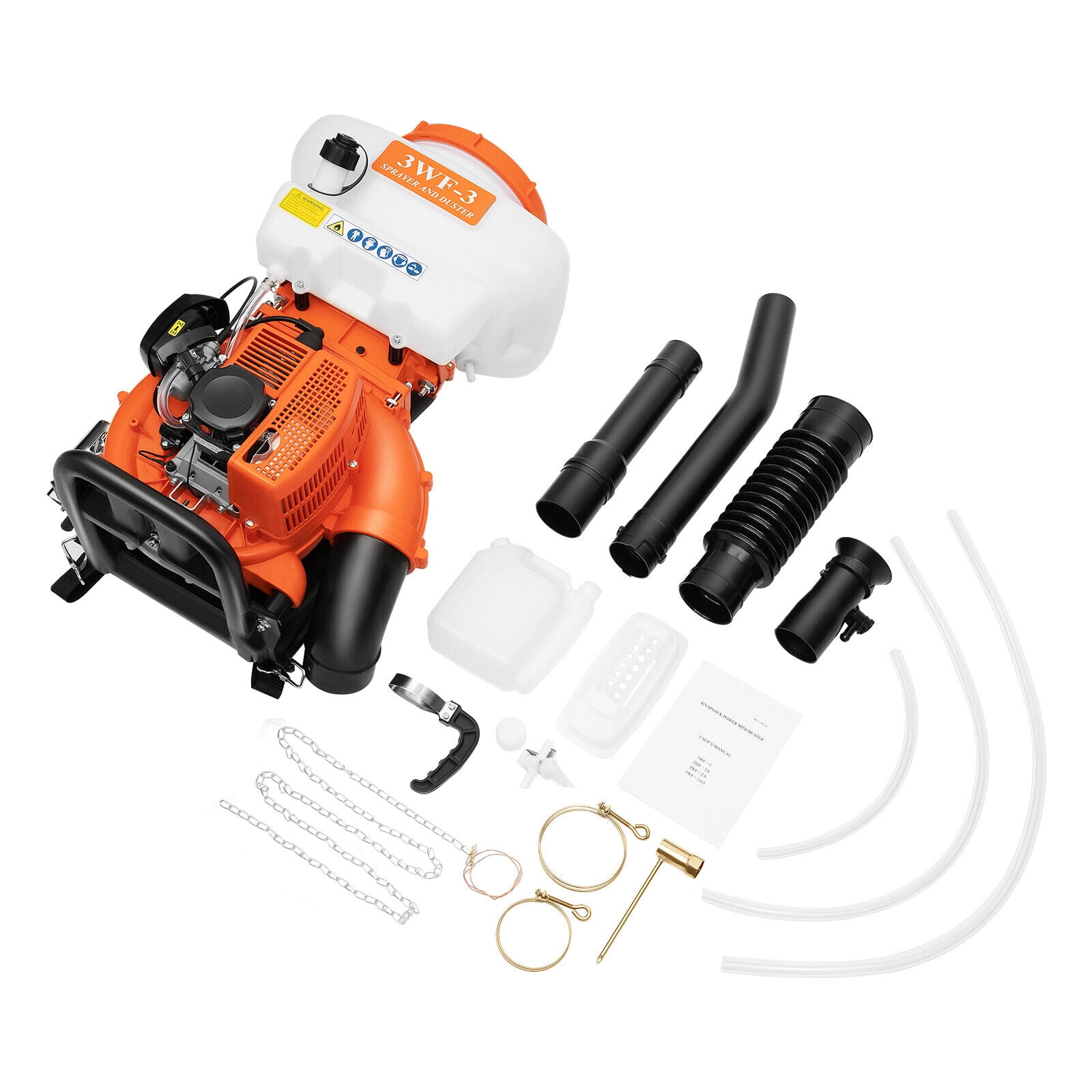 3WF-3- Modern 3.7 Gallon Gas Backpack Mosquito Fogger Sprayer Leaf ...