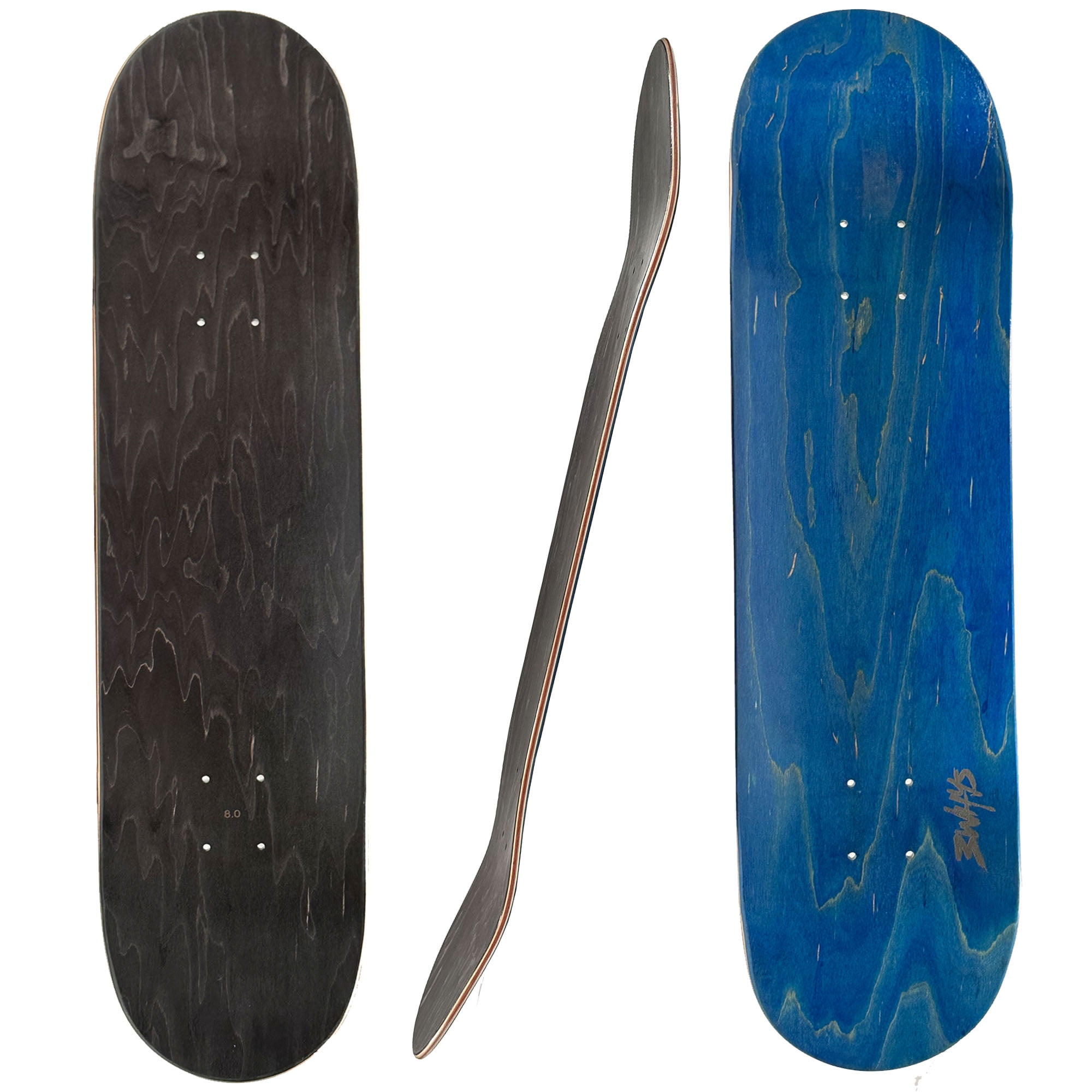 3WHYS 7-Ply Canadian Maple Skateboard Deck (Mix, 8 inch) - Walmart.com