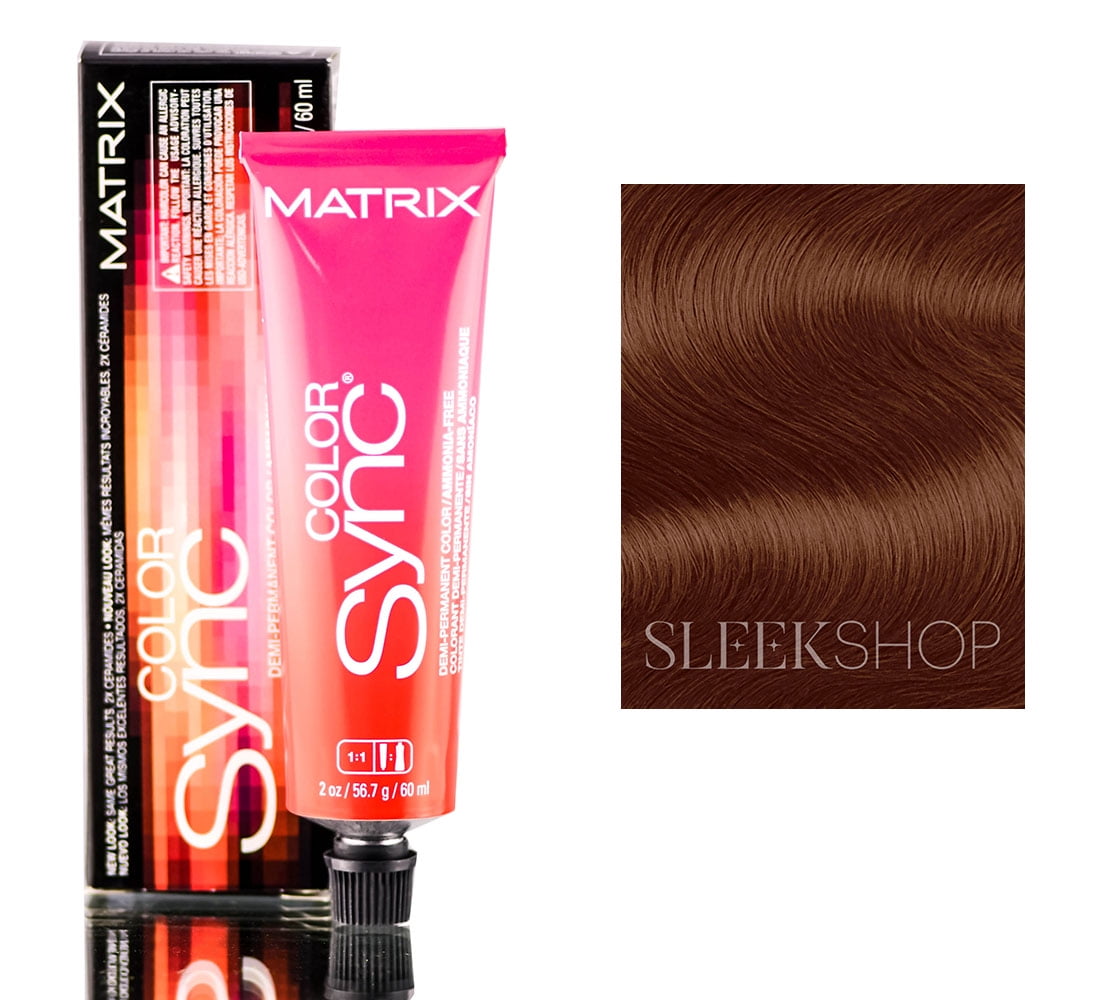 3WN - Darkest Brown Warm Neutral , Matrix SoColor Sync Demi Pre-Bonded ...