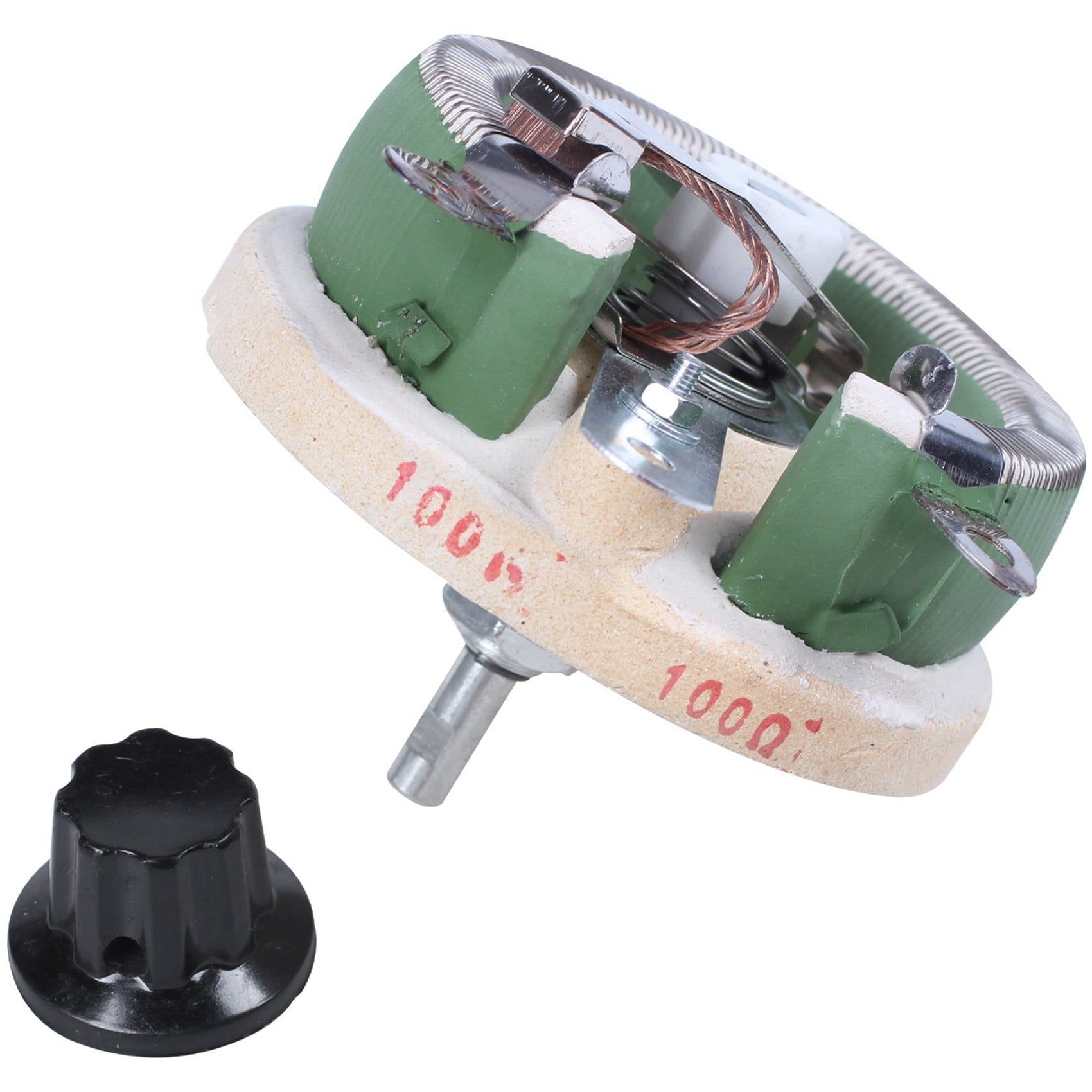 3X 100 Watt 100 Ohm Ceramic Disk Rheostat Variable Resistor - Walmart.com