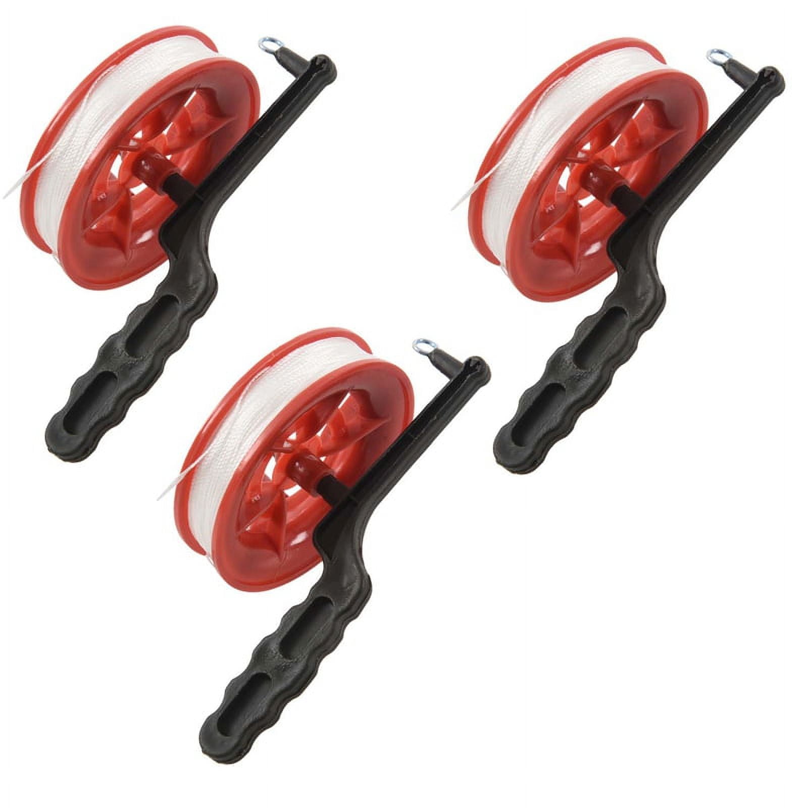 3X 100M Twisted String Line Red Wheel Kite Reel Winder - Walmart.com