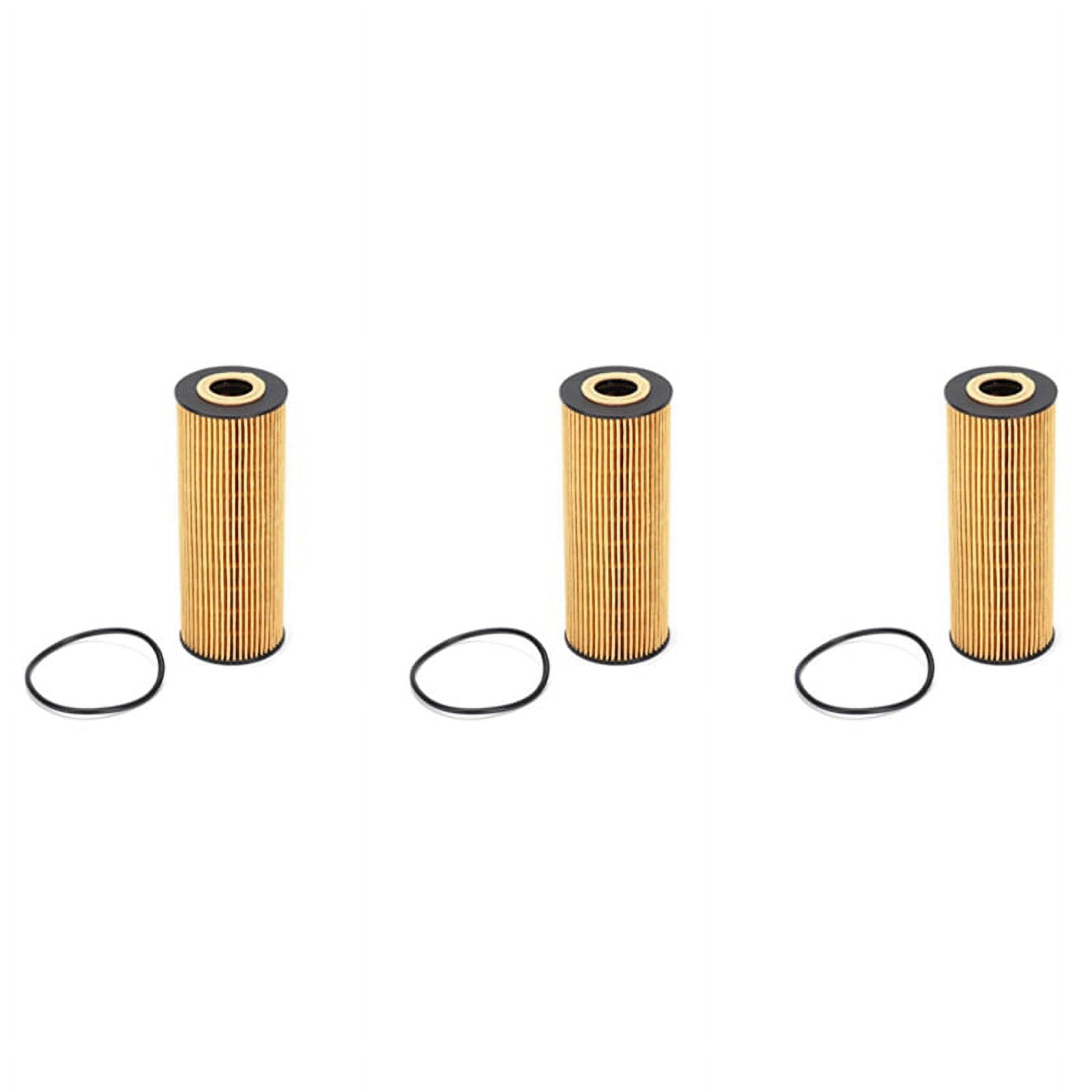 3X 1041800109 Engine Oil Filter Kit for W124 W129 W140 R170 W202,3x ...