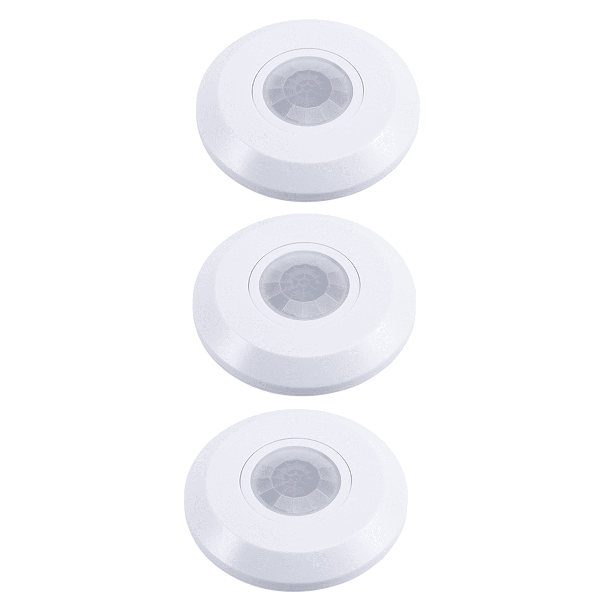 3X 110-220V Ceiling PIR Motion Sensor Light Switch Adjust Time Delay ...