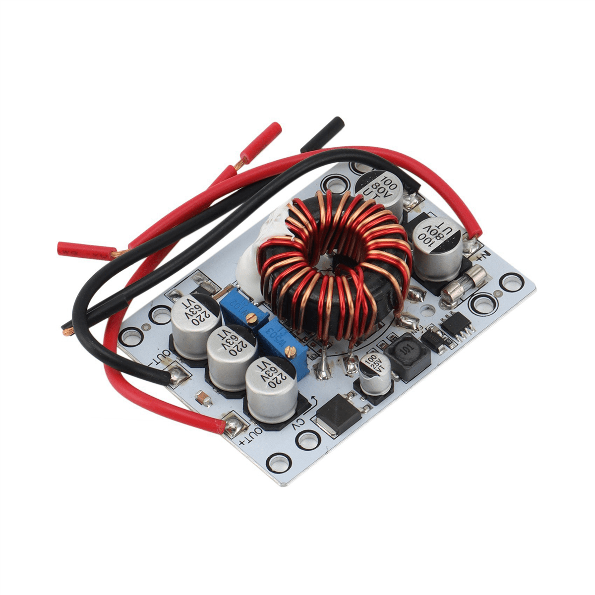 3X 12-70V 24V 48V 8A Constant Current Charging Step Up/Down Regulator ...