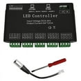 3X 12 Channel Decoder RGB LED Controller 60A PWM DMX512 Dimmer Driver ...