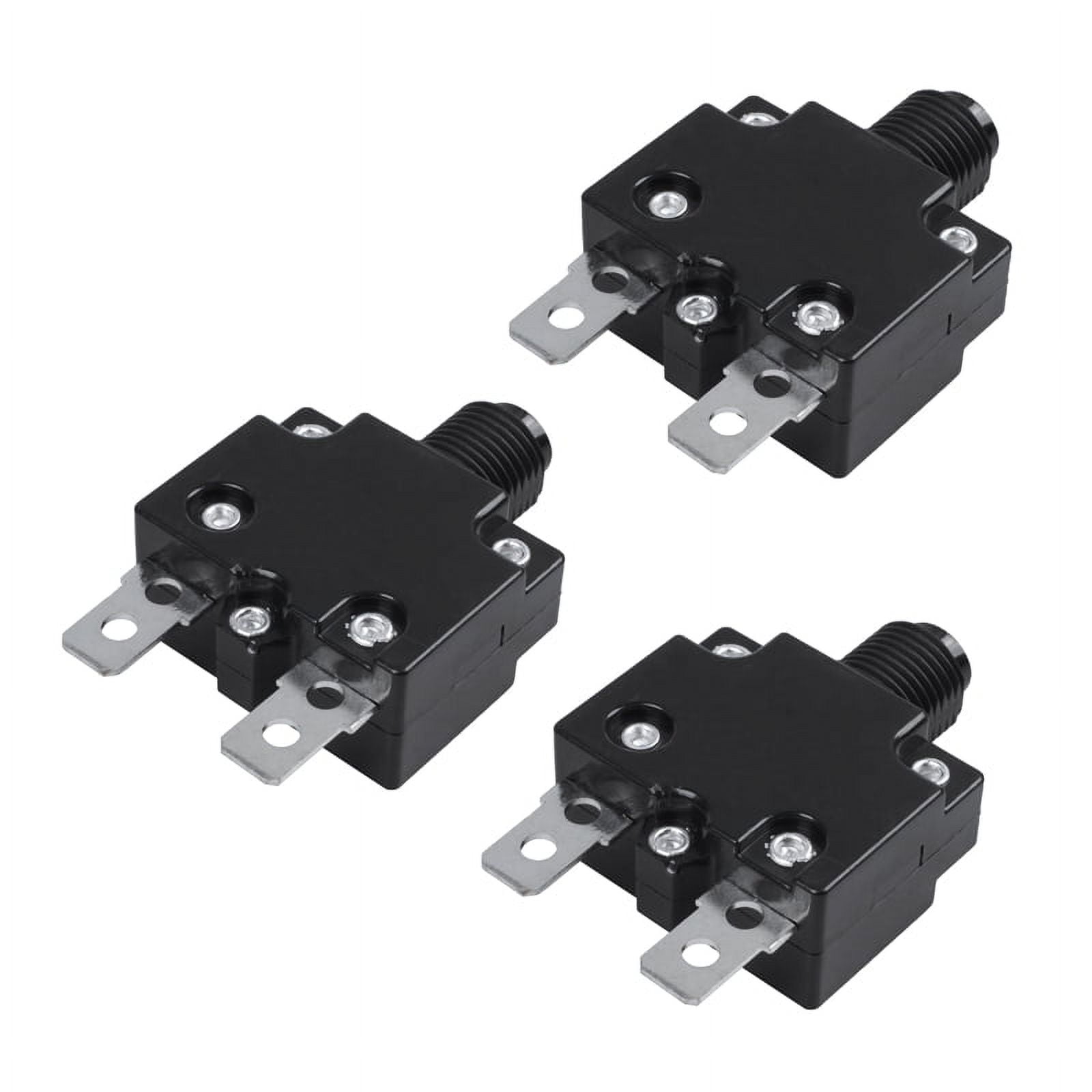 3X 125/250VAC 50/60Hz 10A 2 Pin Terminals -101E AC DC Toggle Switch,3 x ...