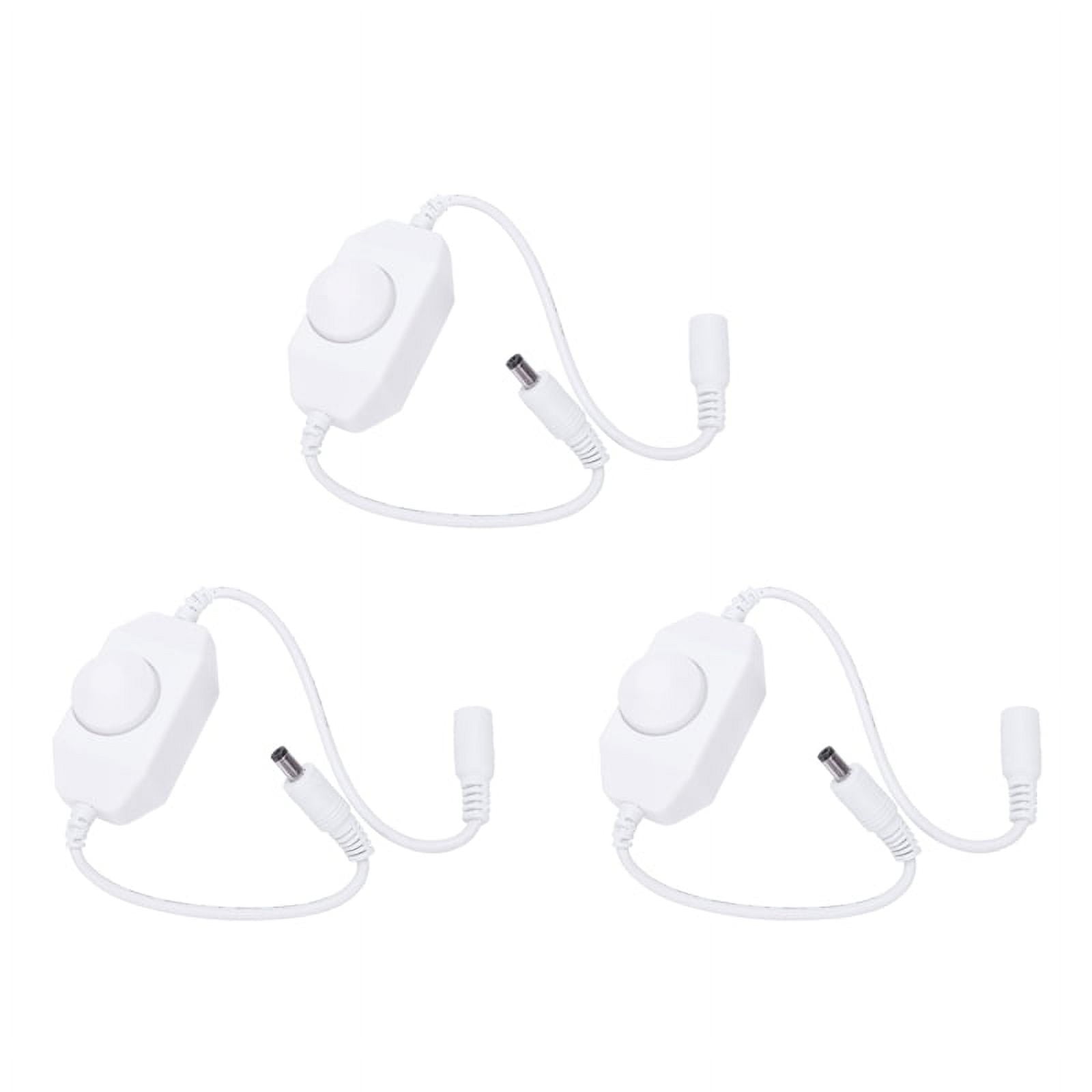 3X 12V / 24V 6A LED Dimmer Controller Adjust Brightness for Easy Color ...