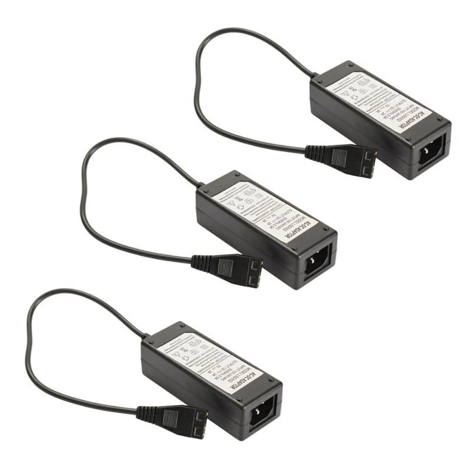 3X 12V+5V AC Adapter Hard-Disk Power Supply for Hard Disk Drive Black ...