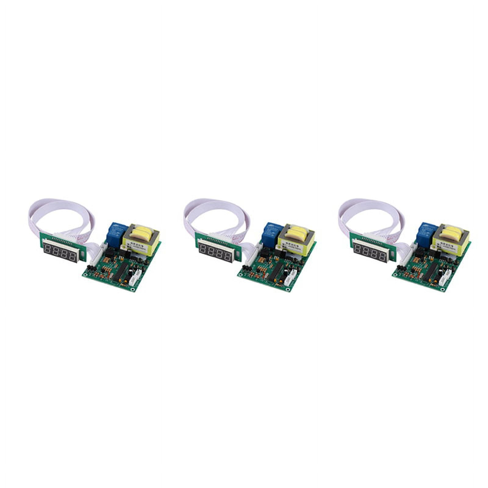3x 16 220v Coin Operated Timer Board Timer Control Board Power Supply For Coin Acceptor Coin