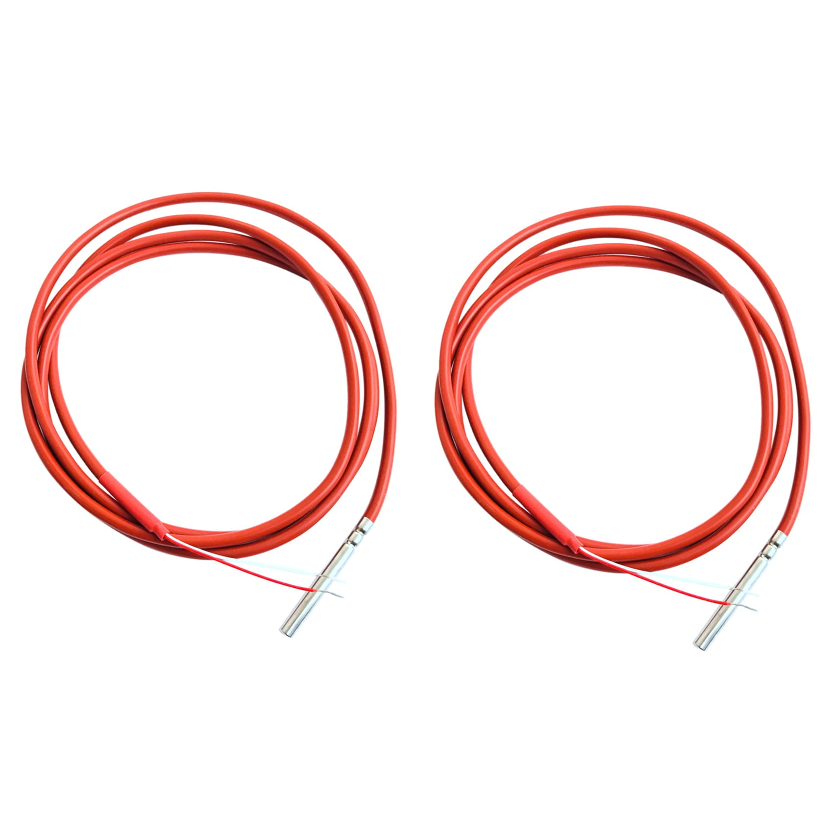 3X 2 Wire PT1000 Temperature Sensor Thermistor Silicone Gel Coated 1 ...