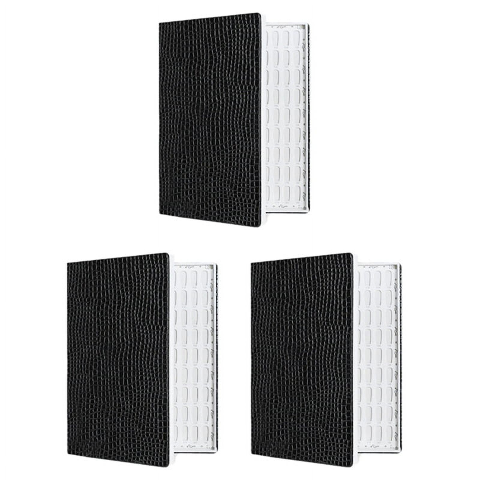 3X 216 Colors Nail Tips Display Book DIY Nail Art Showing Shelf Gel ...